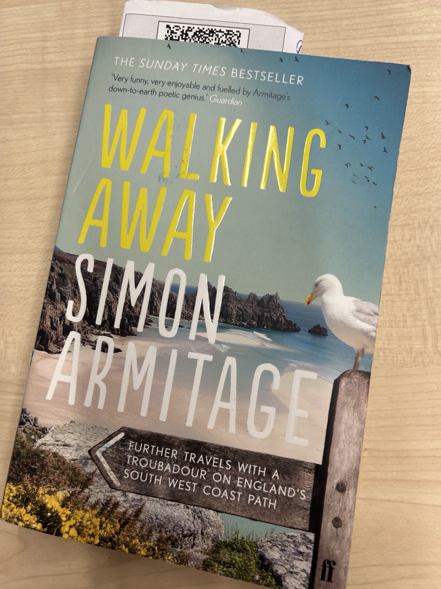 29. Simon Armitage, Walking Away: Further Travels with a Troubadour on ...